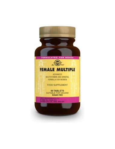 Female Múltiple, 60 comprimidos - Solgar.